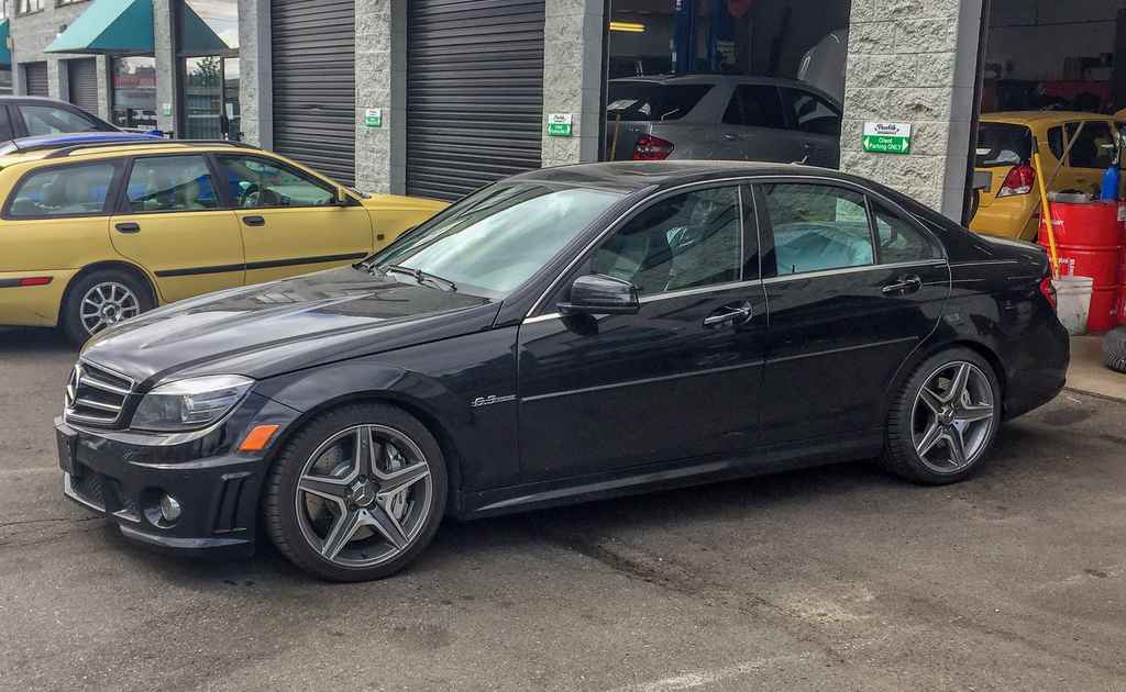 2011 Mercedes Benz C63 AMG Brake Repair- Pawlik Automotive Repair ...