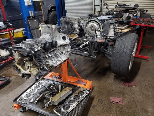 Range Rover Sport, Engine Replacement- Pawlik Automotive Repair ...