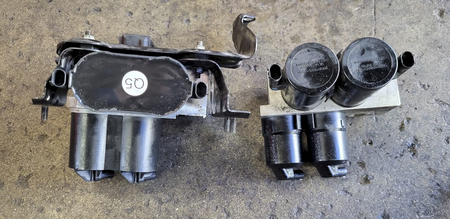 2003 Mercedes Benz SL500 - ABC Suspension- Pawlik Automotive Repair ...