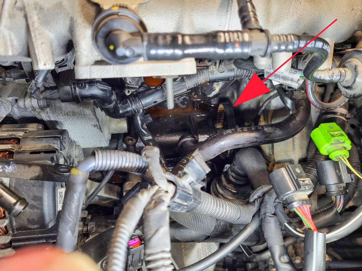 2015 Audi Q5, Water Pump- Pawlik Automotive Repair, Vancouver BC